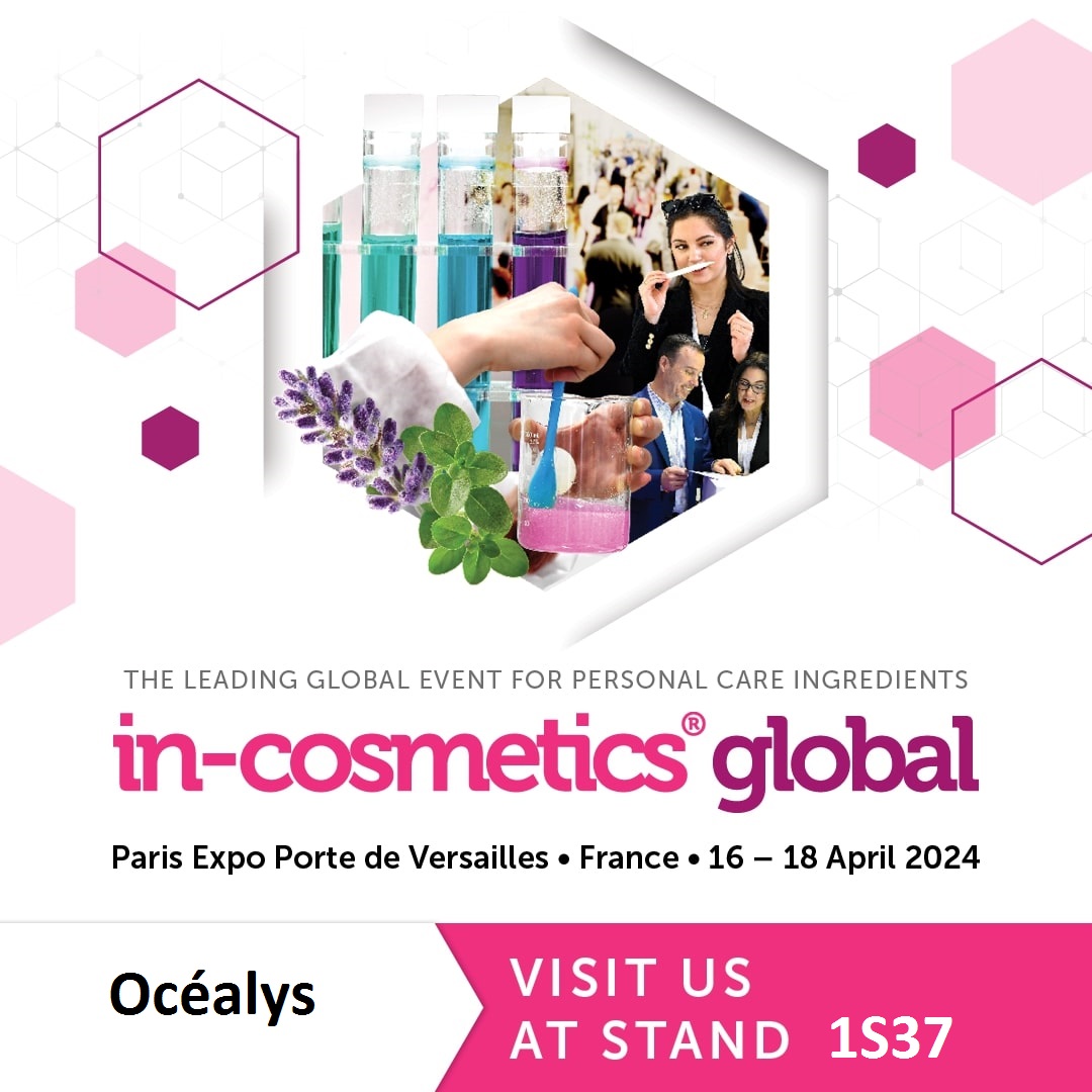 In Cosmetics global Paris 2024 - Laboratoire Océalys